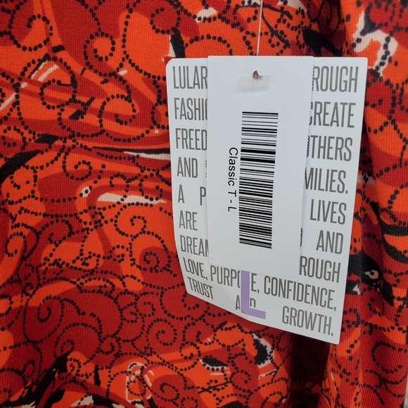 LuLaRoe | Tops | New Lularoe Classic T Large Perfect For Halloween ...